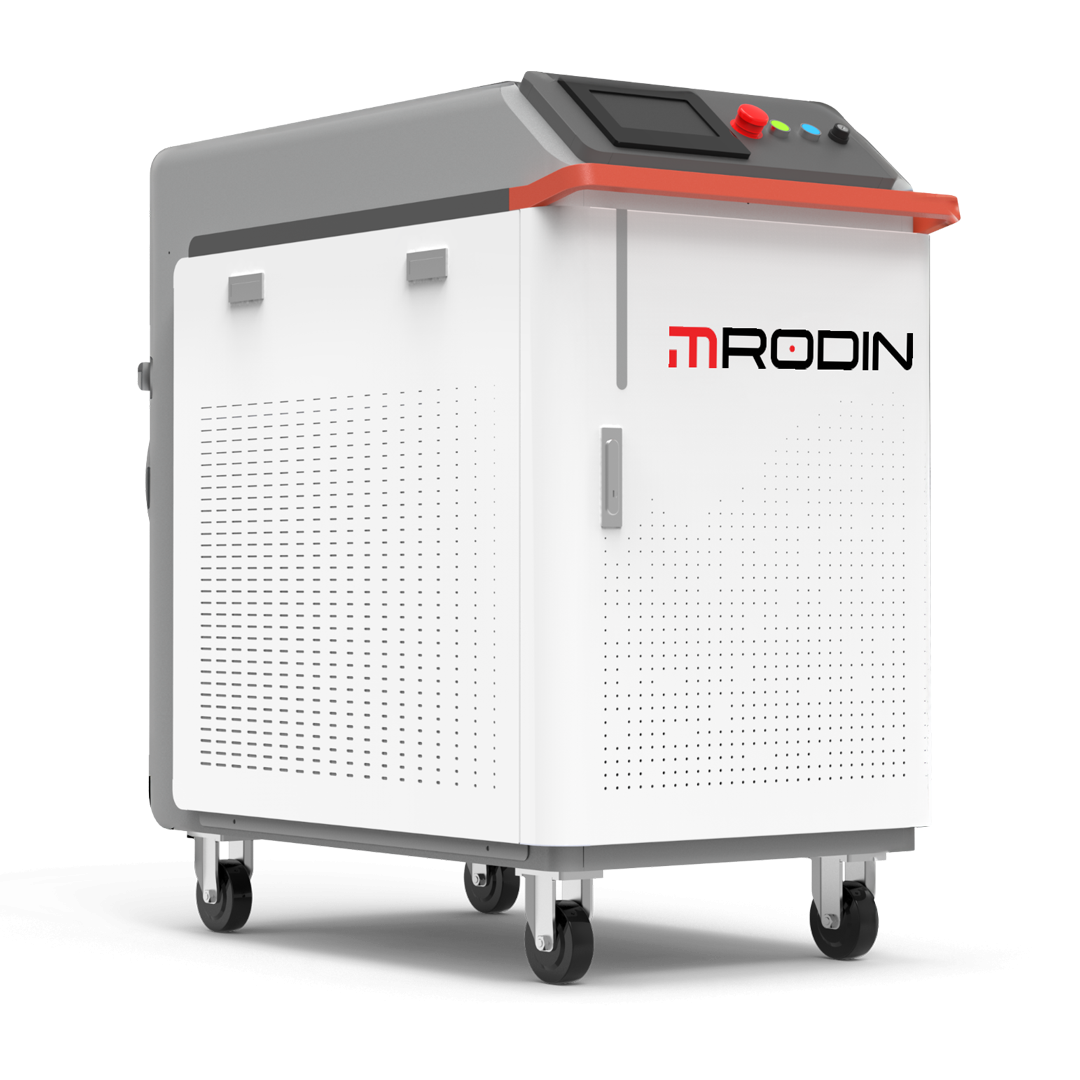 200 to 500W handheld mobile cabinet pulse Laser cleaning station - MRODIN